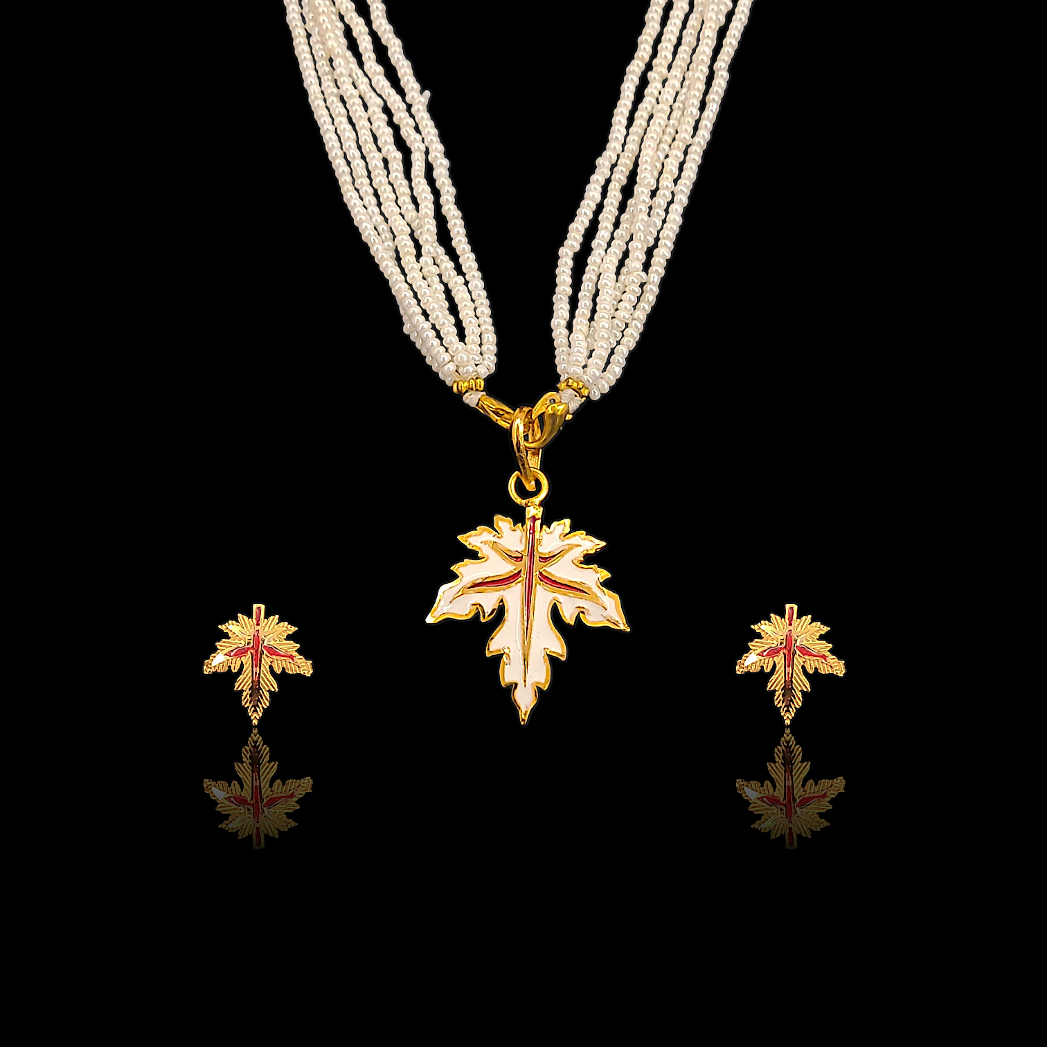 leaf Locket Set – My Golden Wish